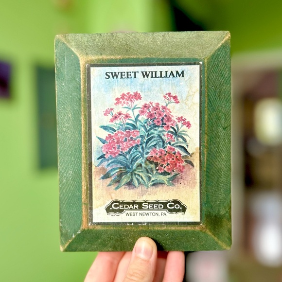 Wall Decor | Vintage Seed Farmhouse Cottagecore Wood Wall Hanging Home ...